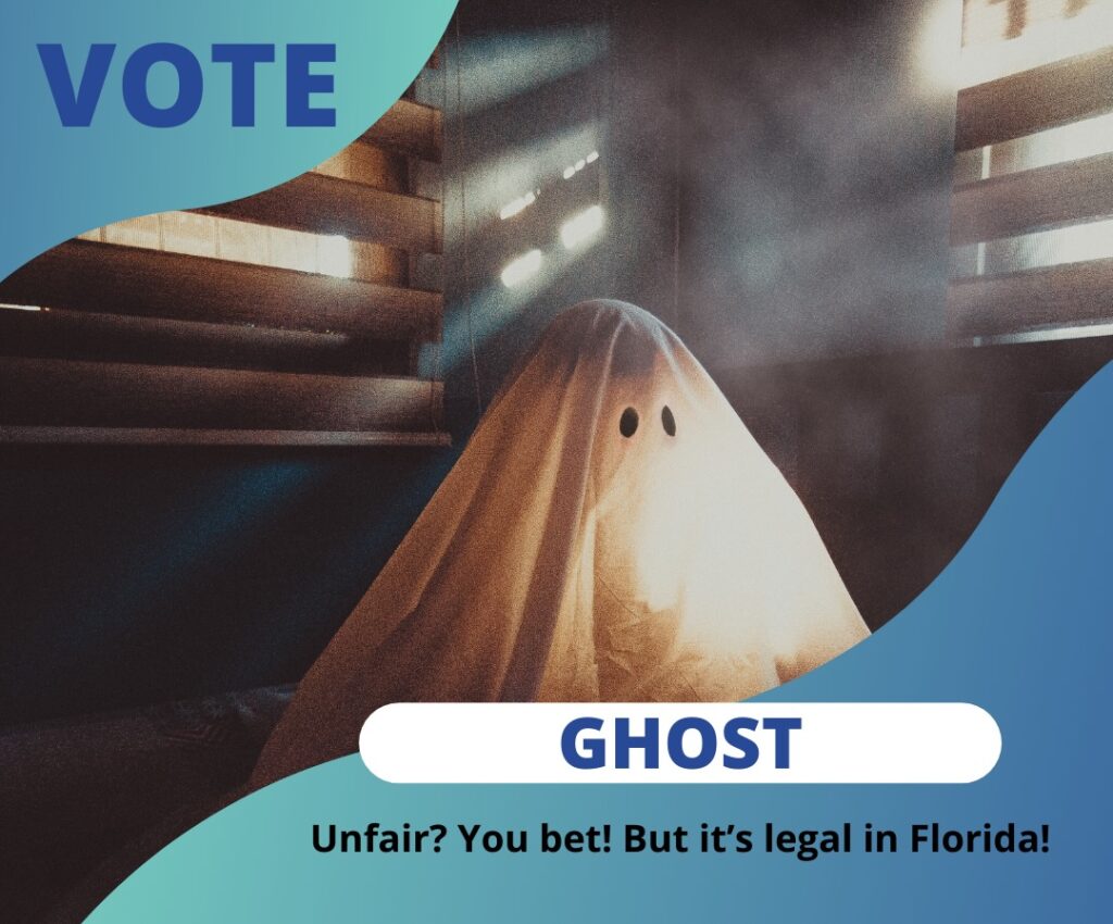 "Ghost" candidates? We call bullsugar! - VoteWater.org