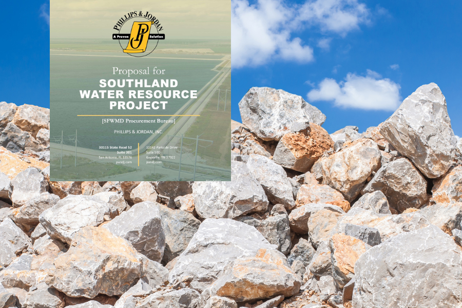 Dubious EAA 'water resource project' (rock mine) lurches ahead ...