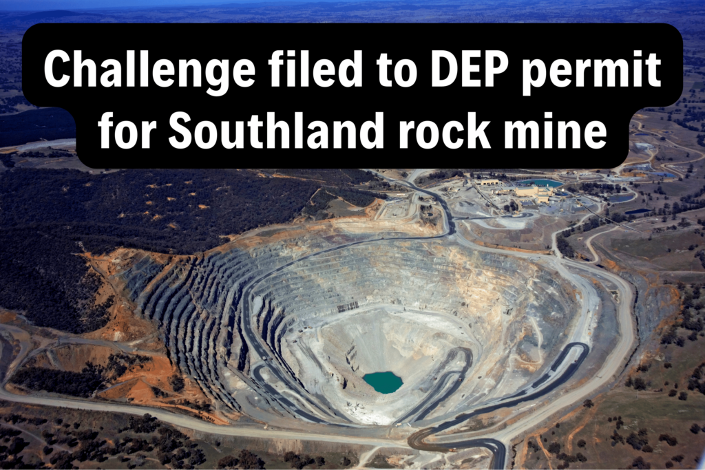 Legal challenge filed to halt Big Sugar's rock mine - VoteWater.org
